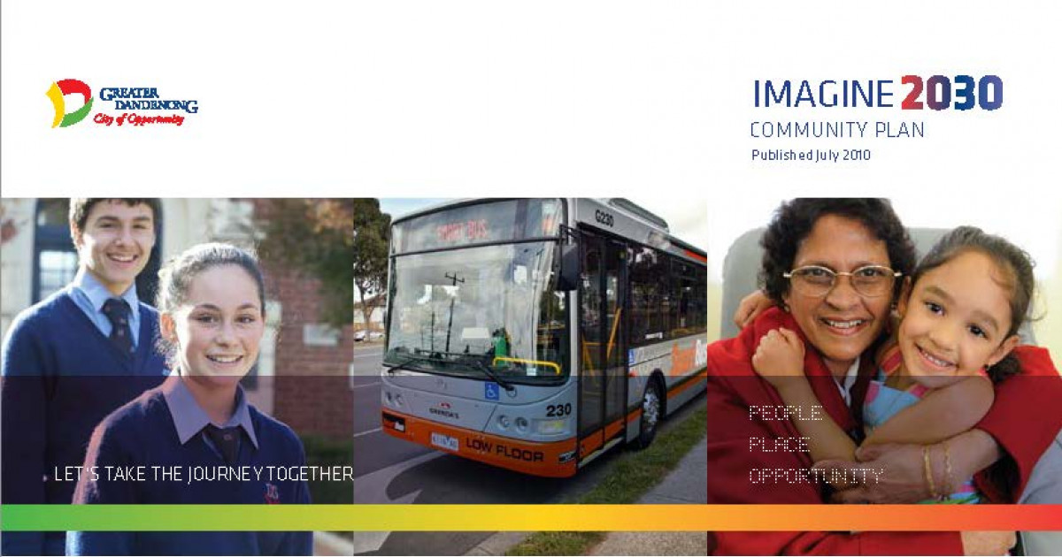 Imagine 2030 Community Plan | Greater Dandenong Council