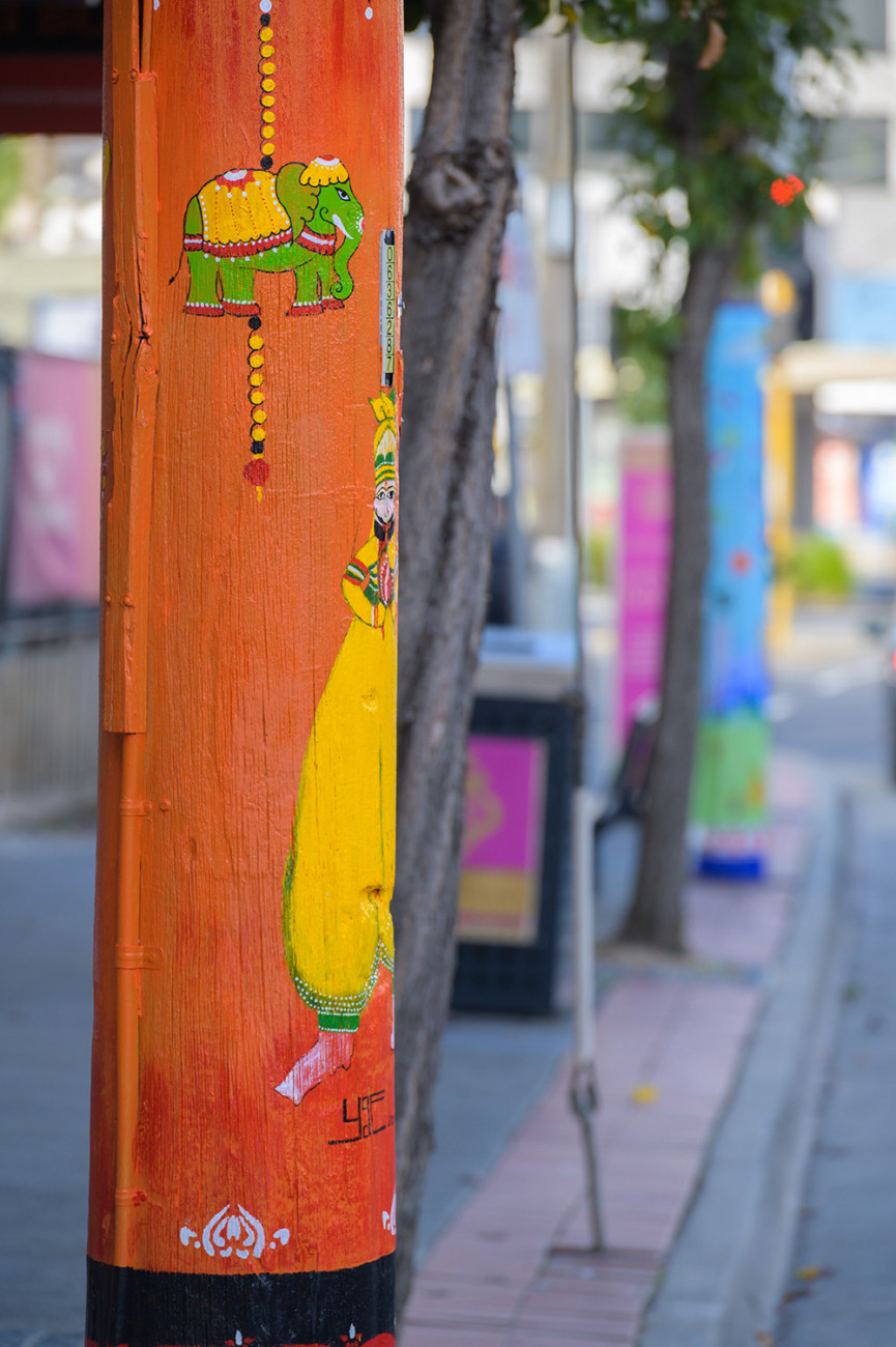 Decorative Power Poles on Foster Street | Greater Dandenong Council