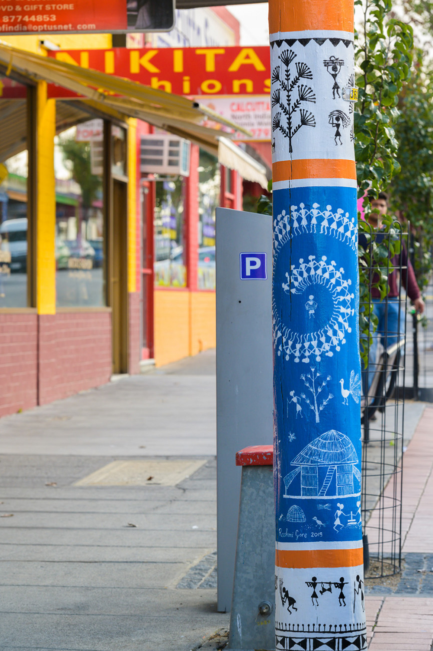 Decorative Power Poles on Foster Street | Greater Dandenong Council
