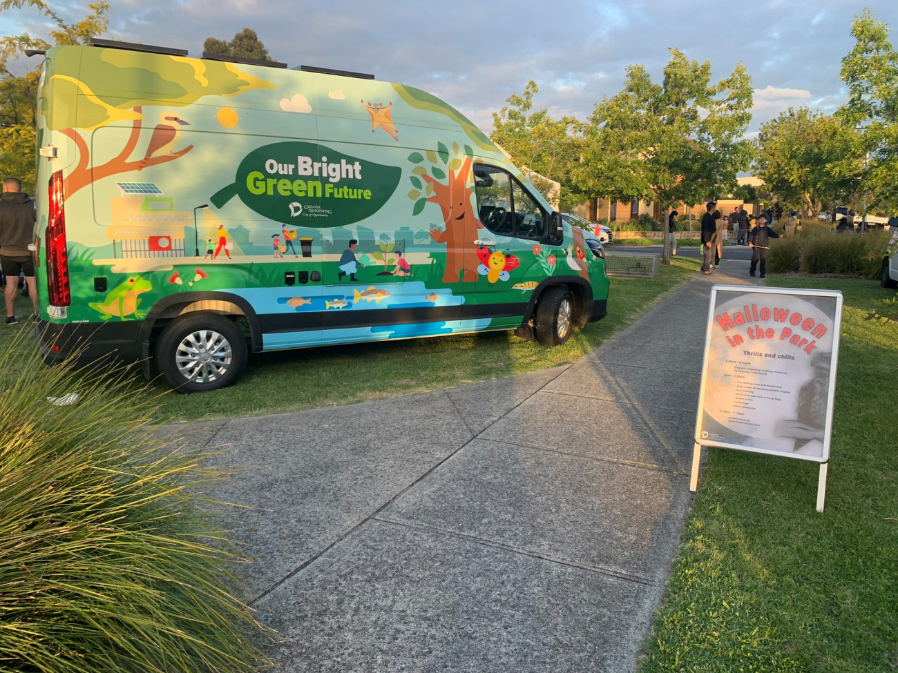 Our Bright Green Future Education Electric Van | Greater Dandenong Council